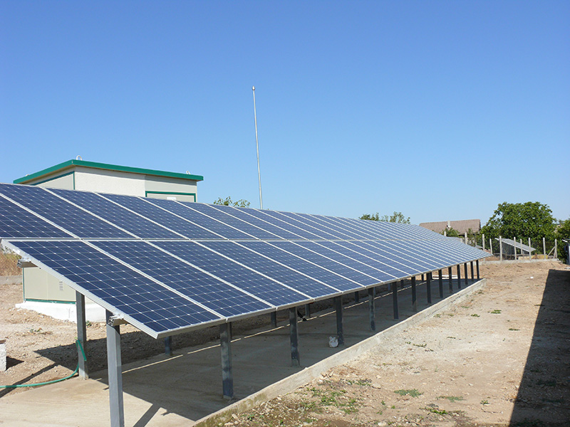 170kW Ground mounted solar power plant in Plovdiv | STS Solar SC