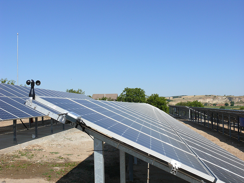 170kW Ground mounted solar power plant in Plovdiv | STS Solar SC