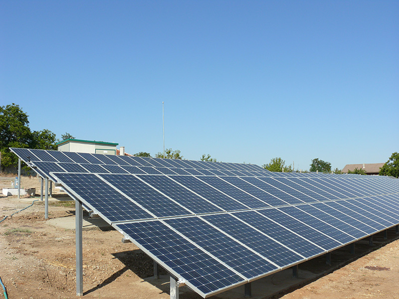 170kW Ground mounted solar power plant in Plovdiv | STS Solar SC